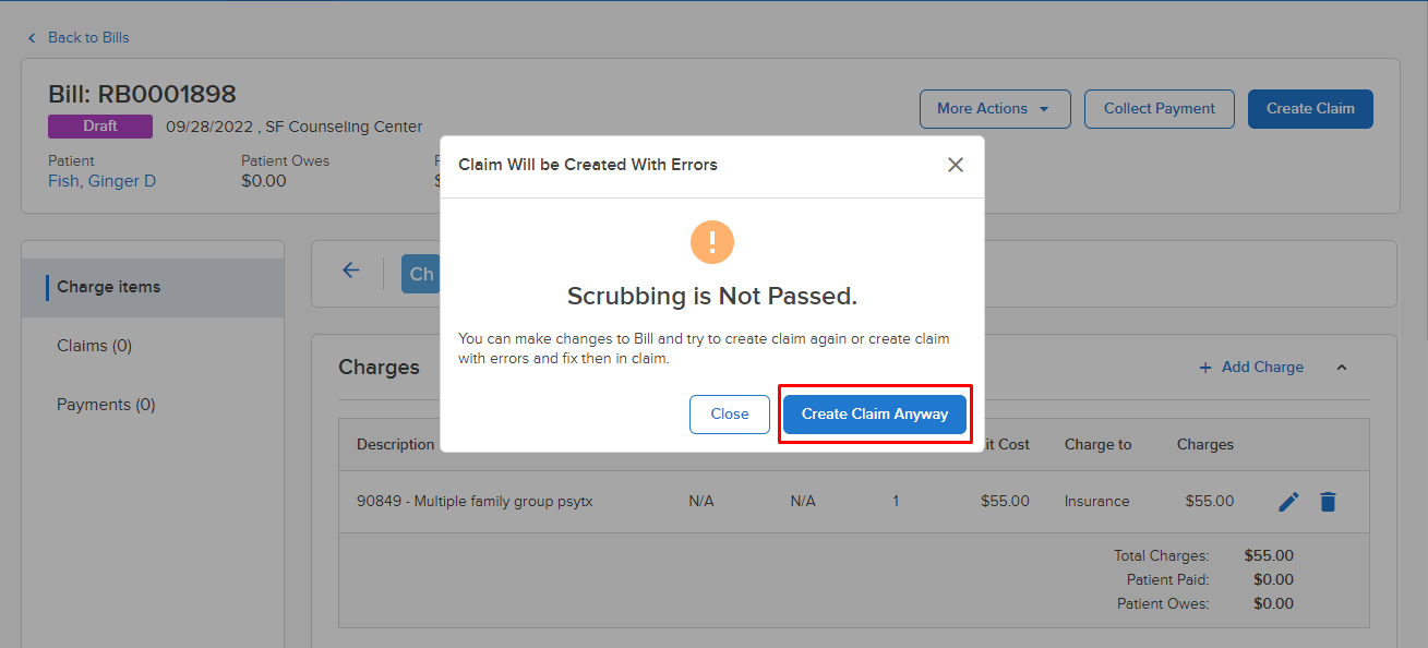 How to Create a Claim (RCM) – Remedly Help Center