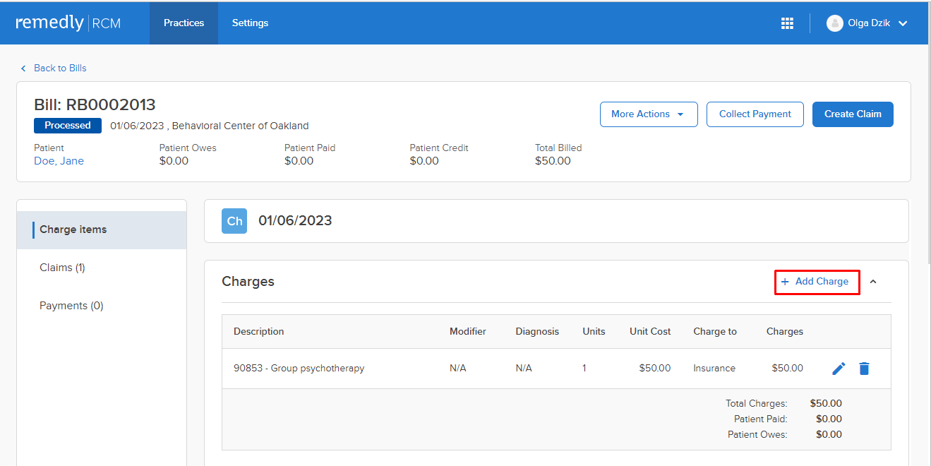 How to Upload Charge Fee Schedule (RCM) – Remedly Help Center