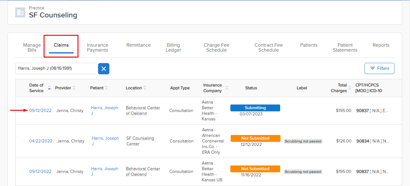 How to Create a Claim (RCM) – Remedly Help Center
