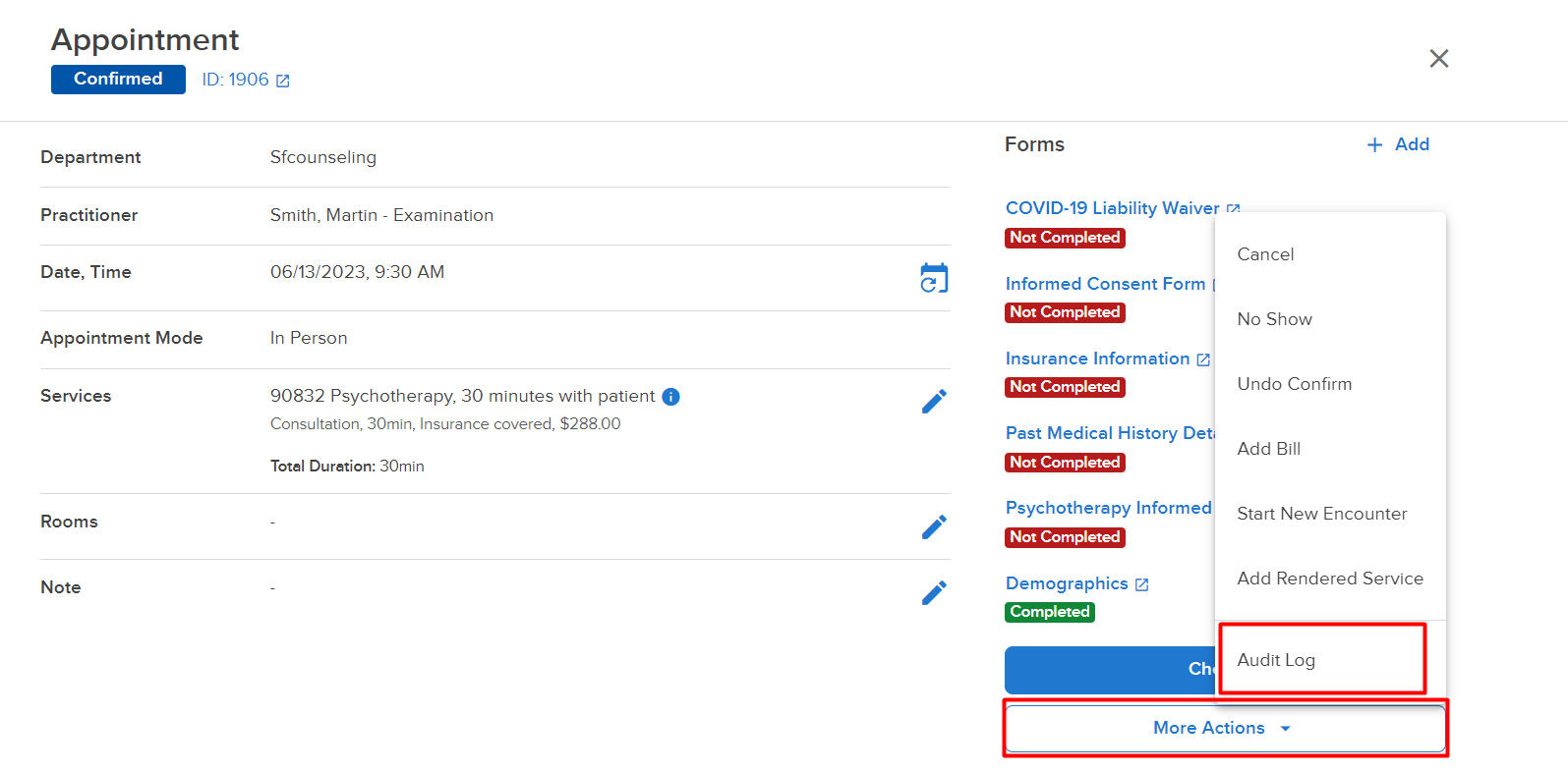 Appointment Statuses (EHR 2.0) – Remedly Help Center