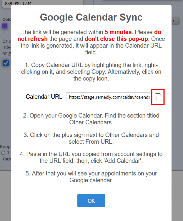 Google Calendar and iCal Integration – Remedly Help Center