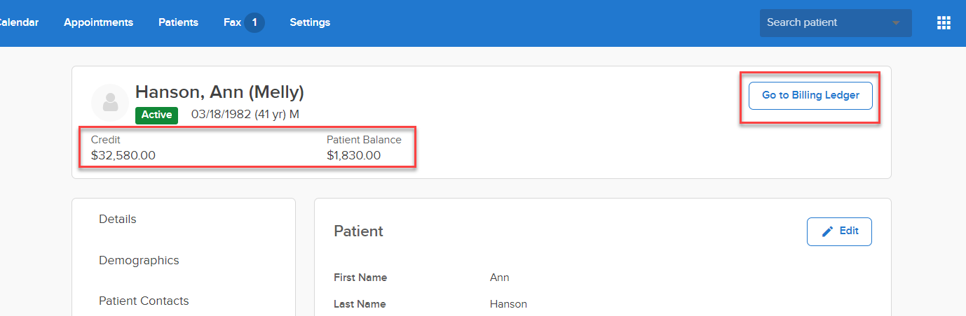 How to Check Patient Balance (EHR 2.0) – Remedly Help Center